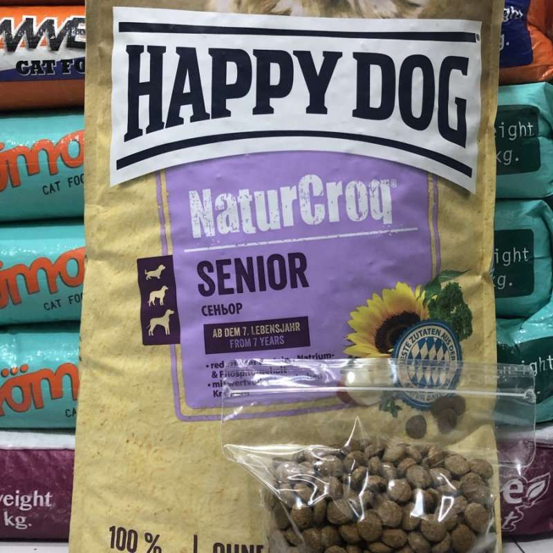 Jual Puffy Petto Happy Dog Naturcroq Senior 1 Kg Di Seller Puffy.petto ...