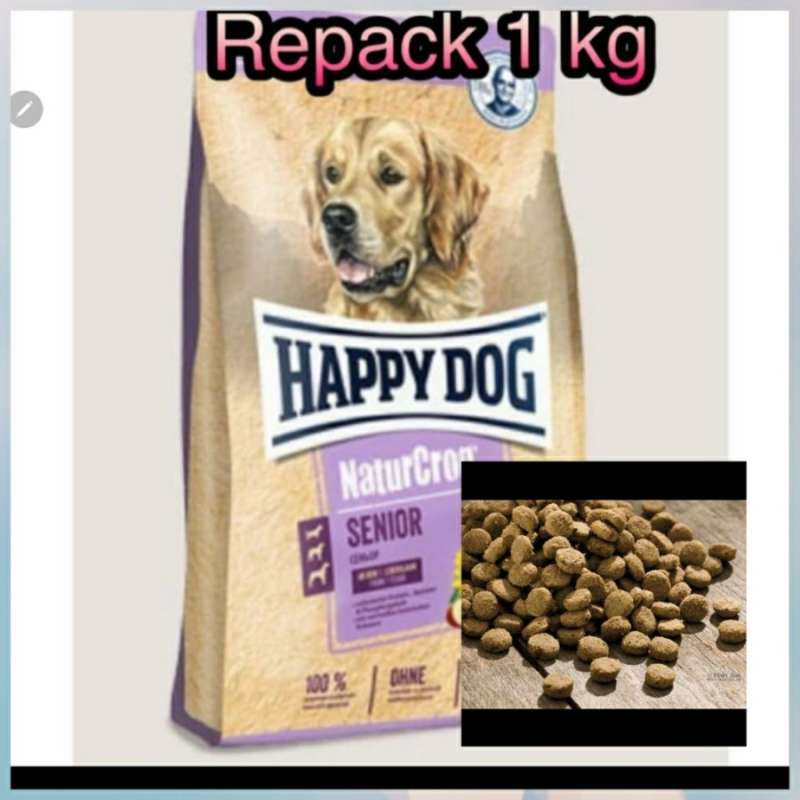 Jual Puffy Petto Happy Dog Naturcroq Senior 1 Kg Di Seller Puffy.petto ...