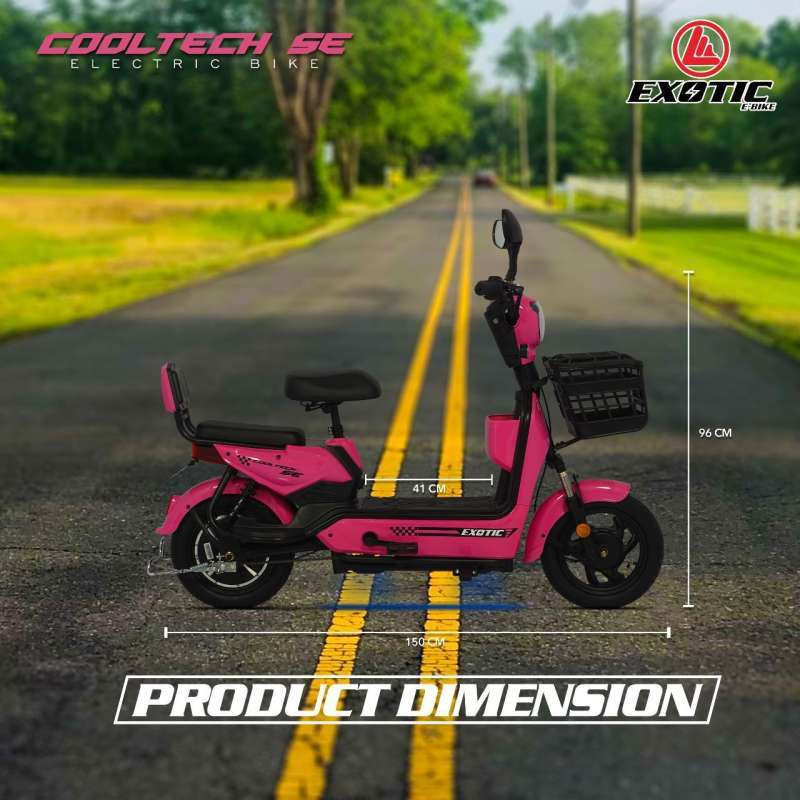 Jual Sepeda Motor Listrik Exotic Cooltech Se Di Seller Pacific One Team ...