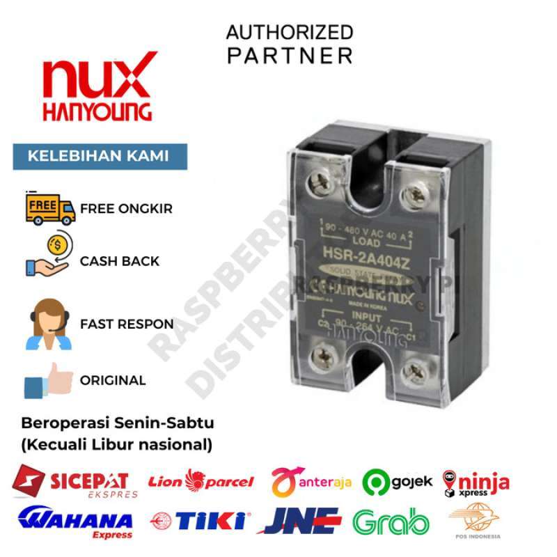 Promo Hanyoung SSR Solid state relay 1PH 30A HSR 2D302Z LOAD 90-264VAC Diskon 23% di Seller ...