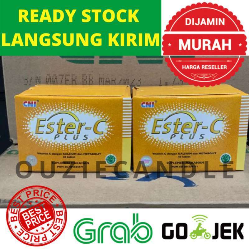 Jual Ester C Plus Cni - Vitamin C Ester C Isi 40 Tablet [ready] Di ...