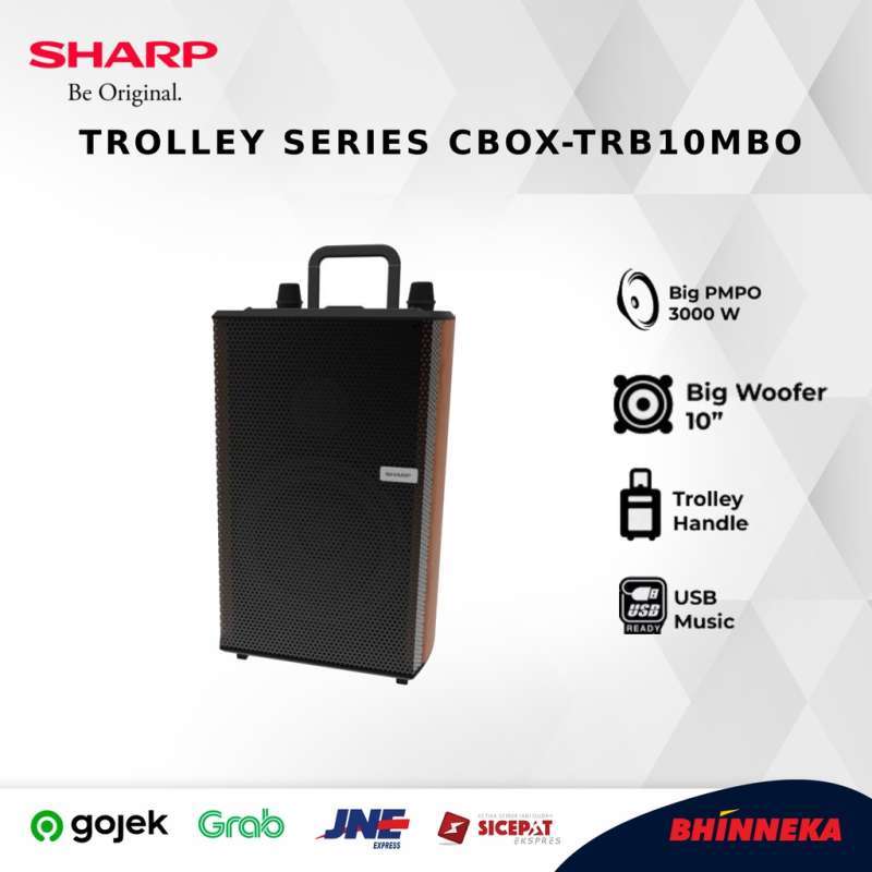 Promo Sharp Trolley Series Cbox-trb10mbo Diskon 12% Di Seller Bhinneka Official Store - Sunter ...