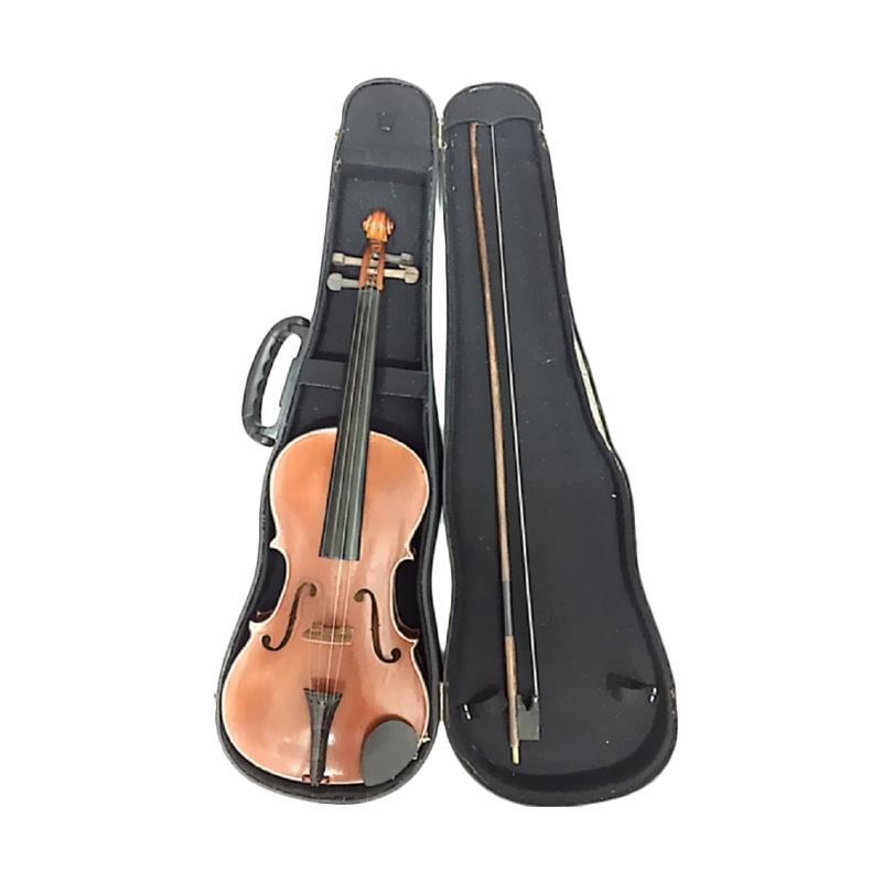 Jual Alat Musik Violin Biola 4/4 Kayu Mahogany Coklat di Seller ...