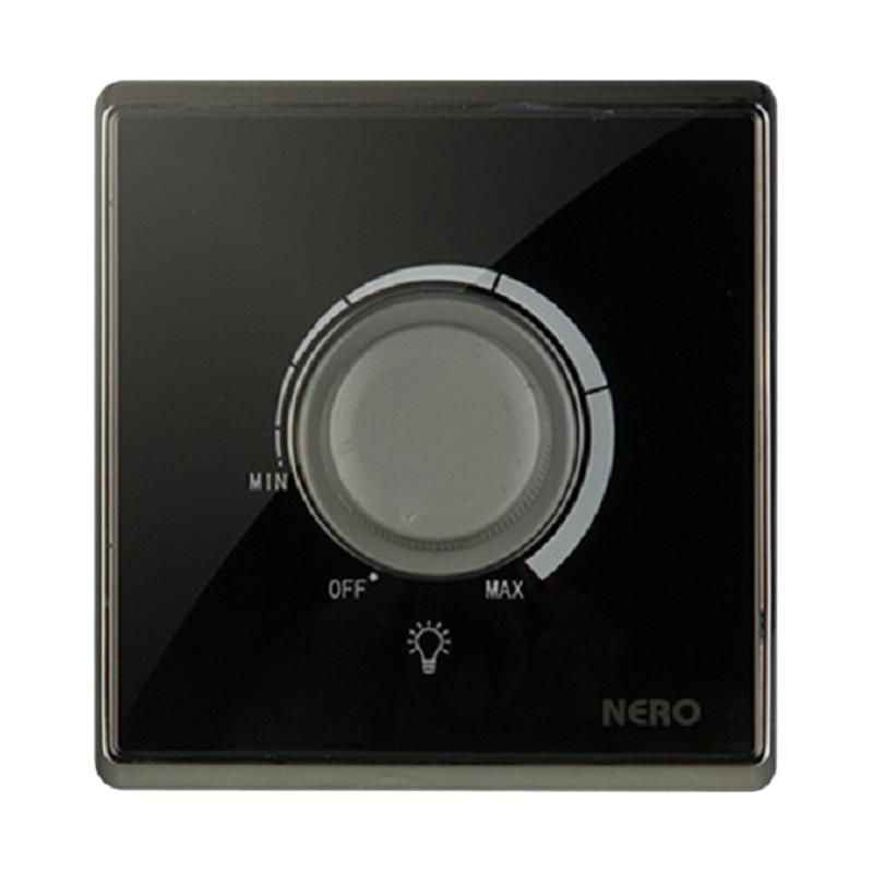 Jual Nero Crystal A9L63-B Saklar Listrik - Black [1 Gang Light Dimmer ...