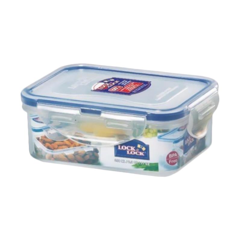 Jual Lock&Lock HPL806 Rectangular Short Food Container [350 mL] di ...