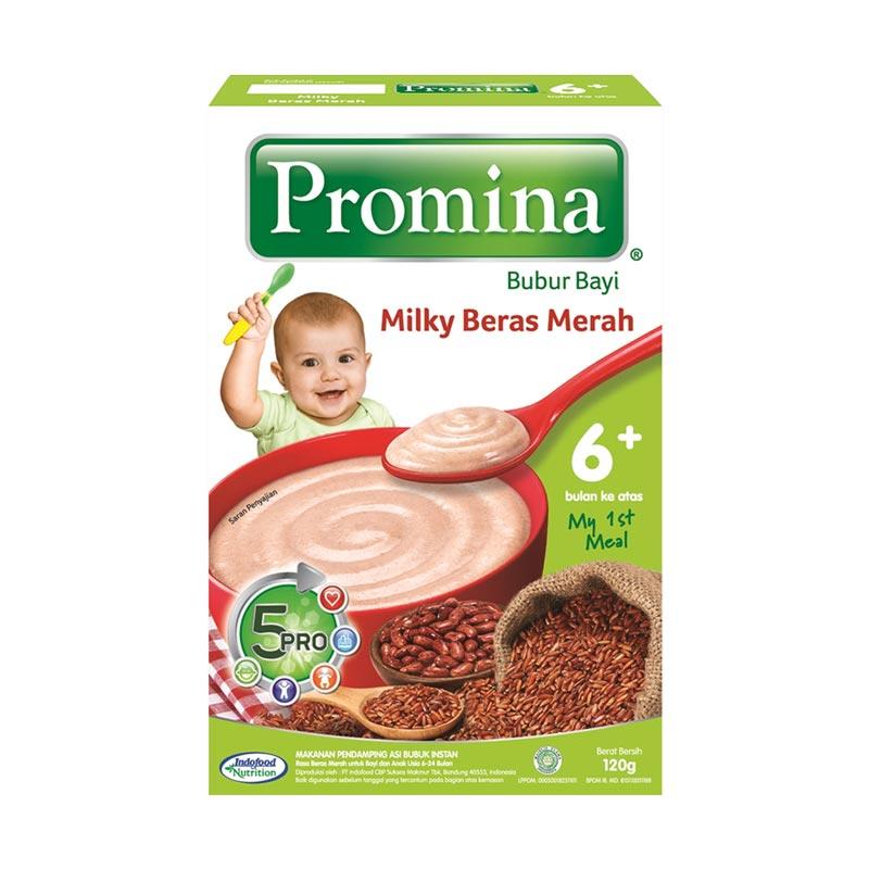 Jual Promina Baby Cereal Milky Beras Merah Makanan Bayi [Box/ 120 g] di ...