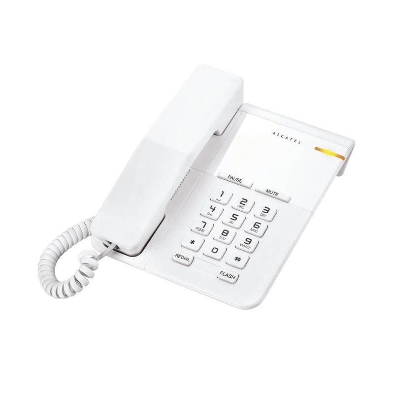 Jual Alcatel T22 Single Line Analog Telepon With Led Indikator Di ...