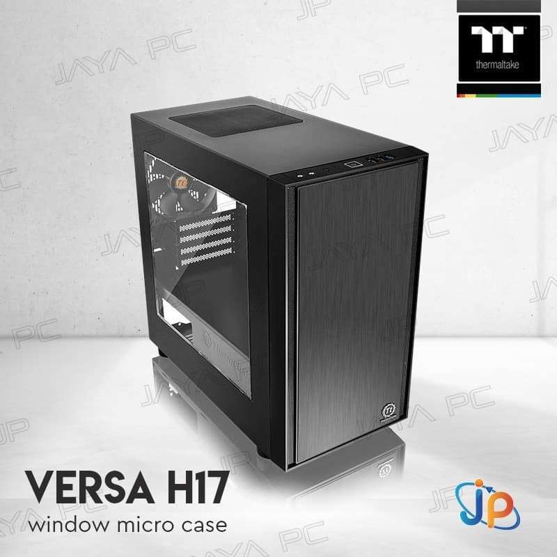 Jual Thermaltake Gaming CPU Case Versa H17 - Window Micro Chassis di ...