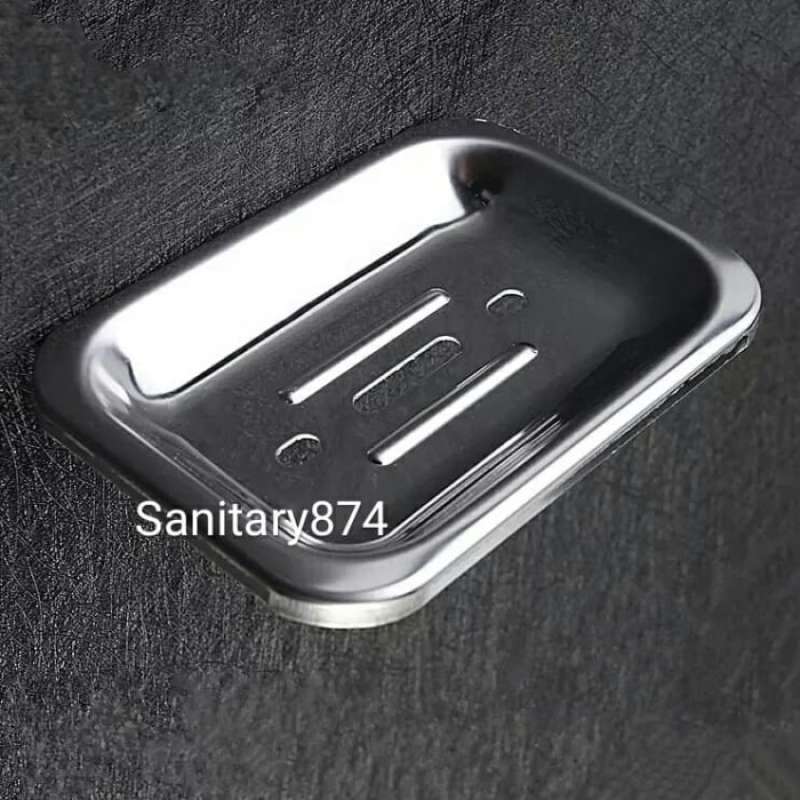 Promo Tempat Sabun Stainless/Tempat Sabun Batangan Diskon 10% di Seller ...