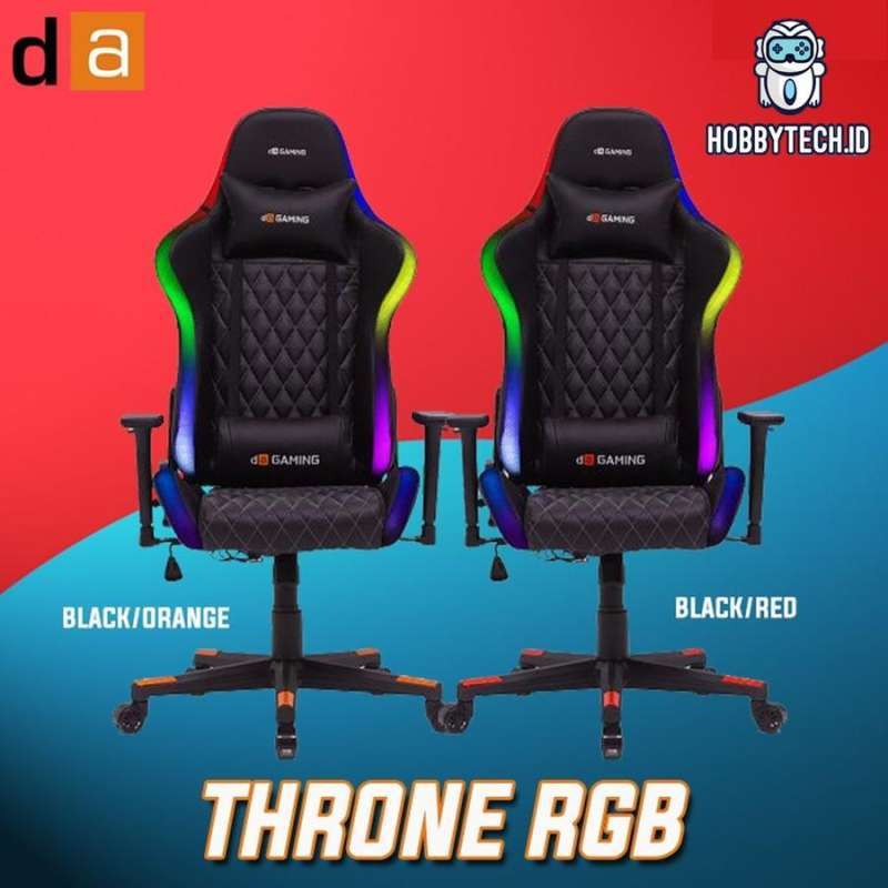 Jual Digital Alliance THRONE RGB Gaming Chair - Kursi Gaming - Black ...