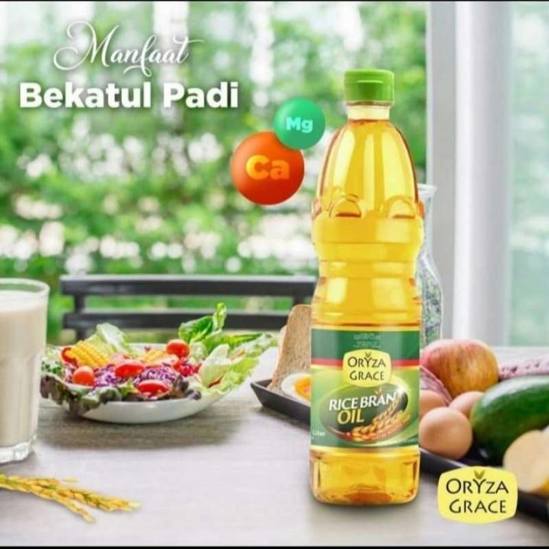 Jual Oryza Grace Rice Bran Oil 1 Liter - Minyak Bekatul Padi Di Seller Svasthya Herbal Organik ...