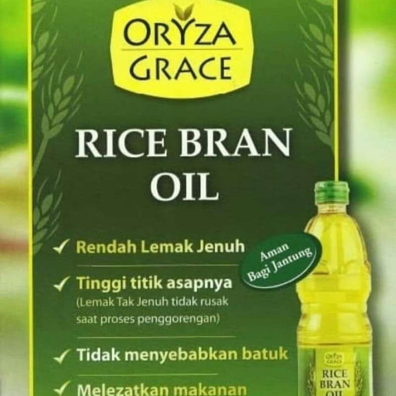 Jual Oryza Grace Rice Bran Oil 1 Liter - Minyak Bekatul Padi Di Seller Svasthya Herbal Organik ...