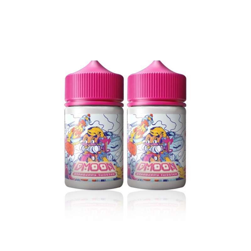 Jual Liquid Dmoon V2 Strawberry Twister Liquid D'moon Strawberry 60ml ...