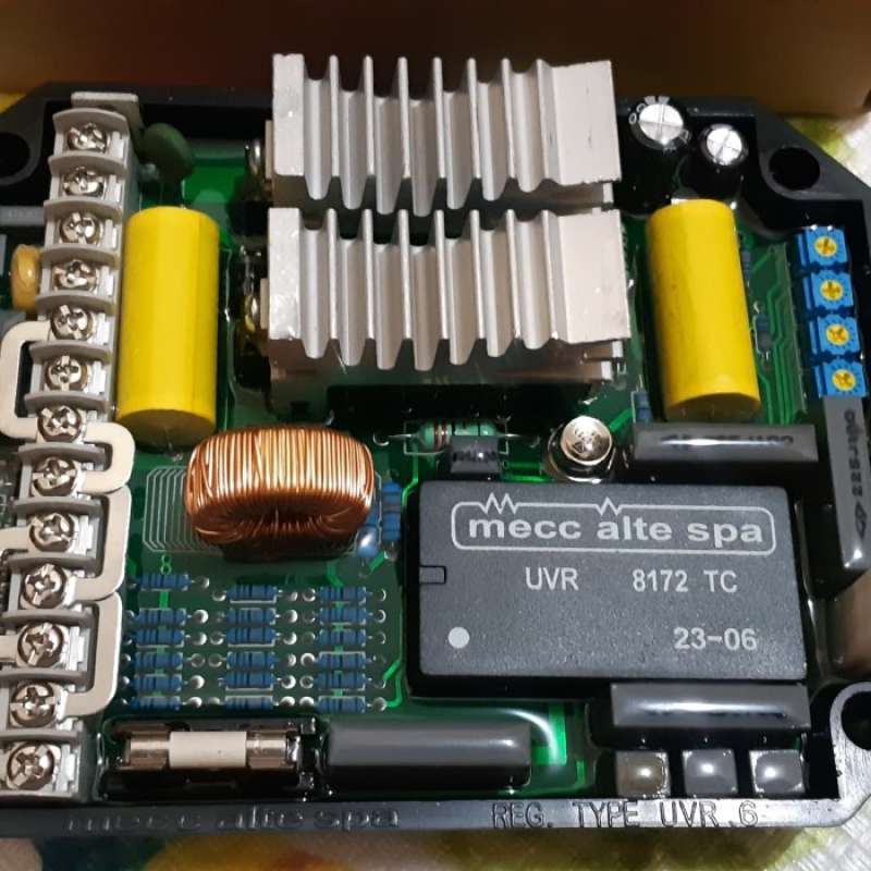 Jual Avr Mecc Alte Uvr6 / Automatic Voltage Regulator Mecc Alte - Multicolor di Seller ...