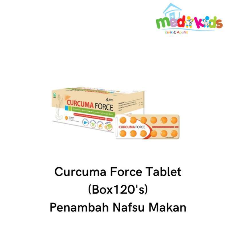 Promo Curcuma Force Tablet Box Isi 120 Tablet Fct Diskon 17% di Seller ...