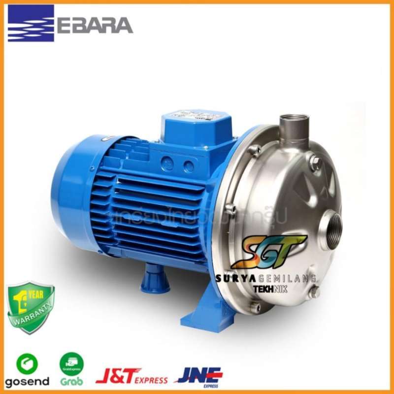 Jual Pompa Ebara Cdx 200/20 Pompa Stainless Ebara Cdx-200/20 380v 3phase Di Seller Surya ...