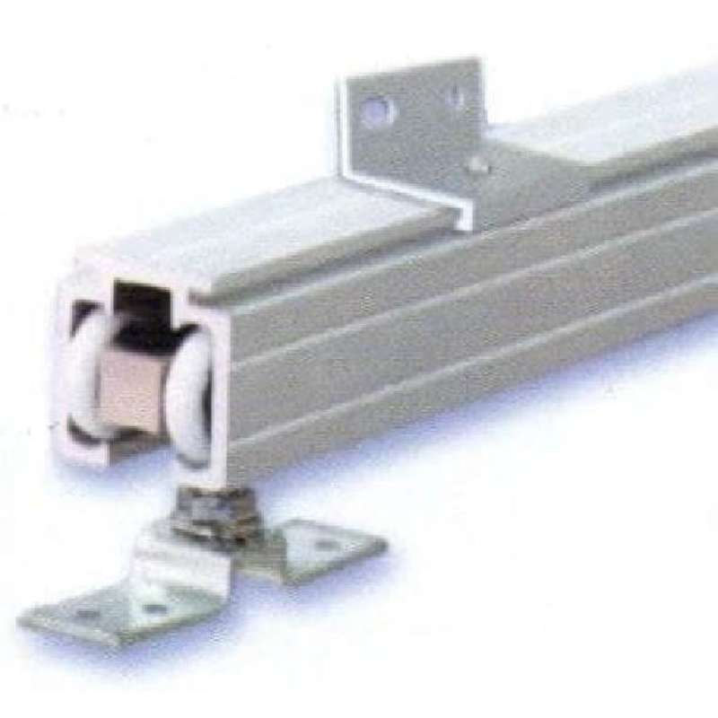 Jual D6 Rel Pintu Gantung Aluminium Kayu Dekson 3 Meter Double Sliding ...