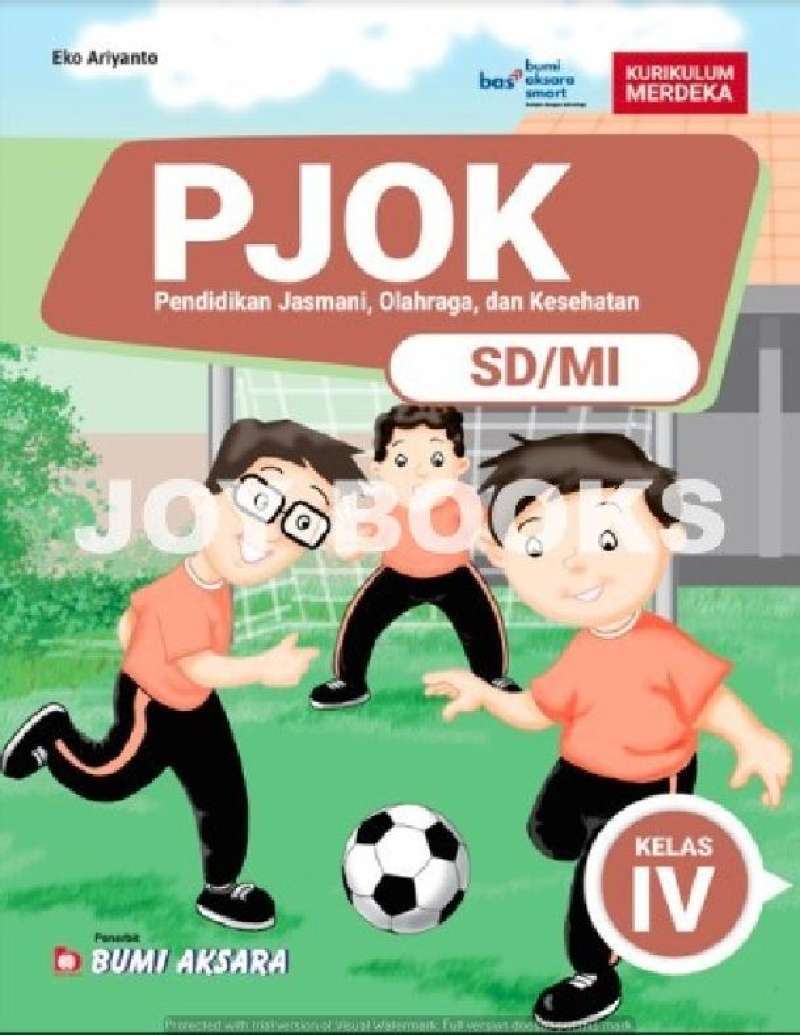 Jual BUKU BUMI AKSARA SD MI KELAS 4 / IV PJOK PENDIDIKAN JASMANI OLAH RAGA di Seller Joy Books ...