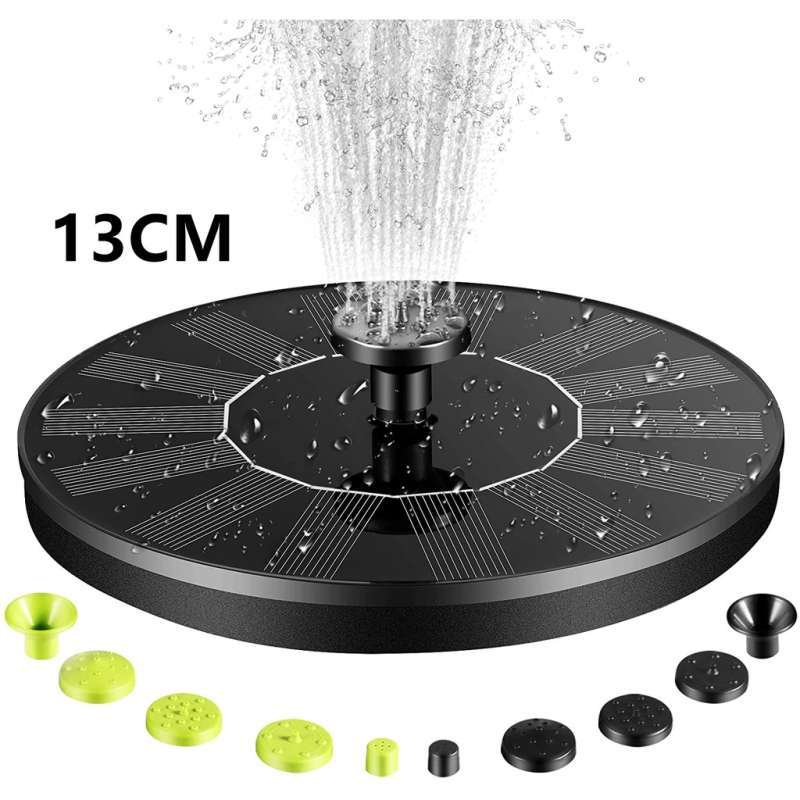 Jual Air Mancur Tenaga Surya 1w. Pompa Air Mancur Mengambang Portabel ...