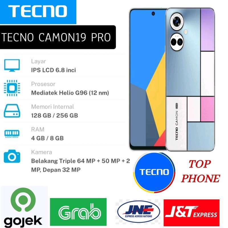 Jual Tecno Camon 19 Pro Mondrian (se) 8/128gb Garansi Resmi Di Seller King's Store 24 - Jl ...