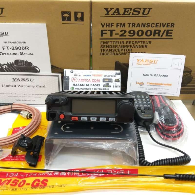 Jual Radio Rig Yaesu Ft 2900 Original - Rig Yaesu Ft 2900r Set Antena ...