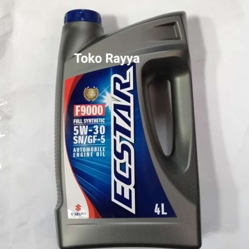 Jual Oli Mesin Ecstar 5w-30 Api Sn Full Synthetic F9000 Original Suzuki ...