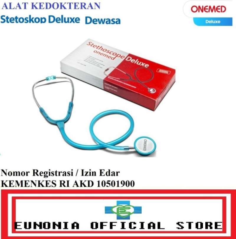 Promo Alat Kedokteran Onemed Stetoskop Deluxe Dewasa Stethoscope Onemed ...