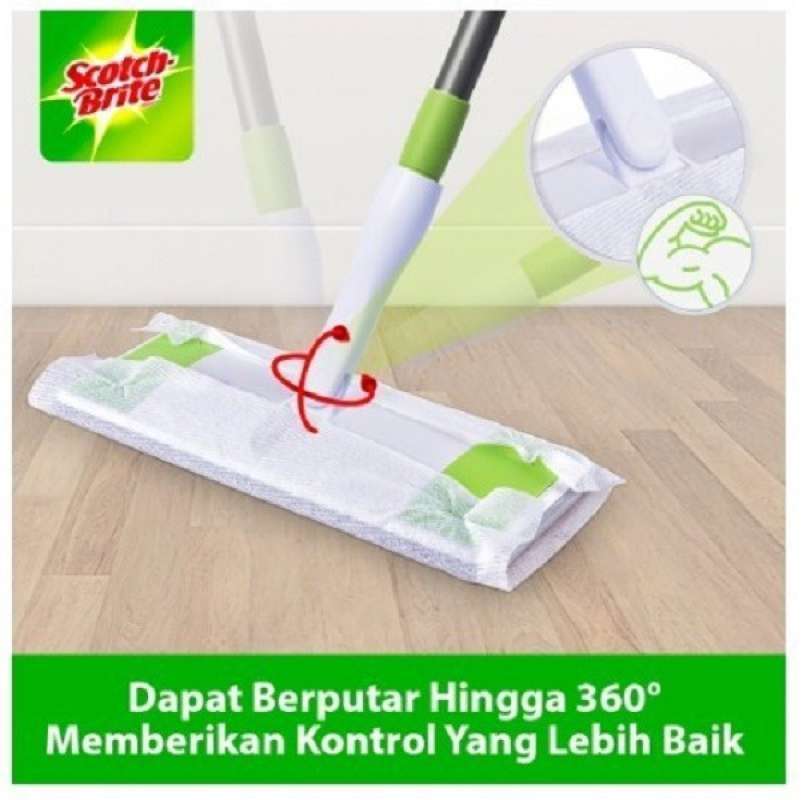 Promo 3M Scotch Brite Easy Sweeper Plus Set Diskon 23% di Seller TB ...