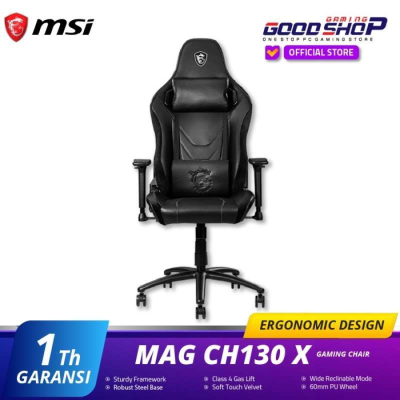 Promo MSI MAG CH130 X / MAGCH130X / MAG-CH130X - Gaming Chair Diskon 23 ...