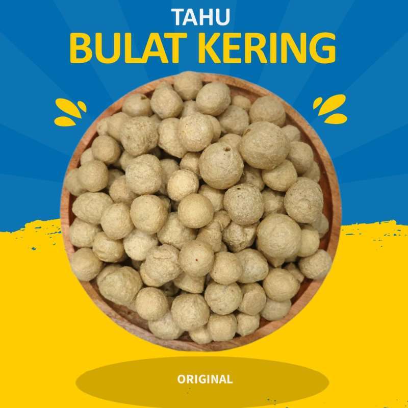 Promo Tahu Bulat Kering Crispy Original 1kg Diskon 60% Di Seller ...