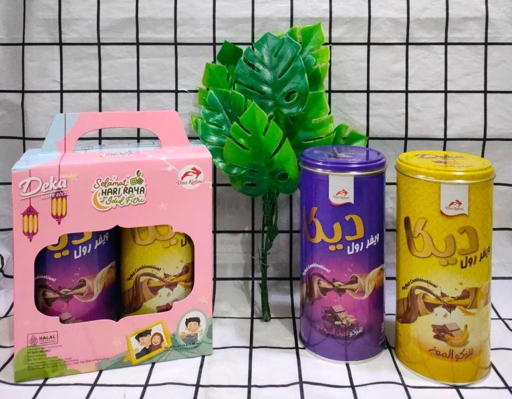 Jual Cod // Parcel Deka Wafer Roll Gift Box // Parcel Deka 1 Paket Isi ...