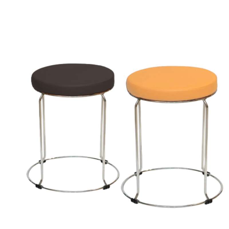 Promo Kursi Youngpro- Pvc Stool Cream/black Diskon 52% Di Seller Courts ...