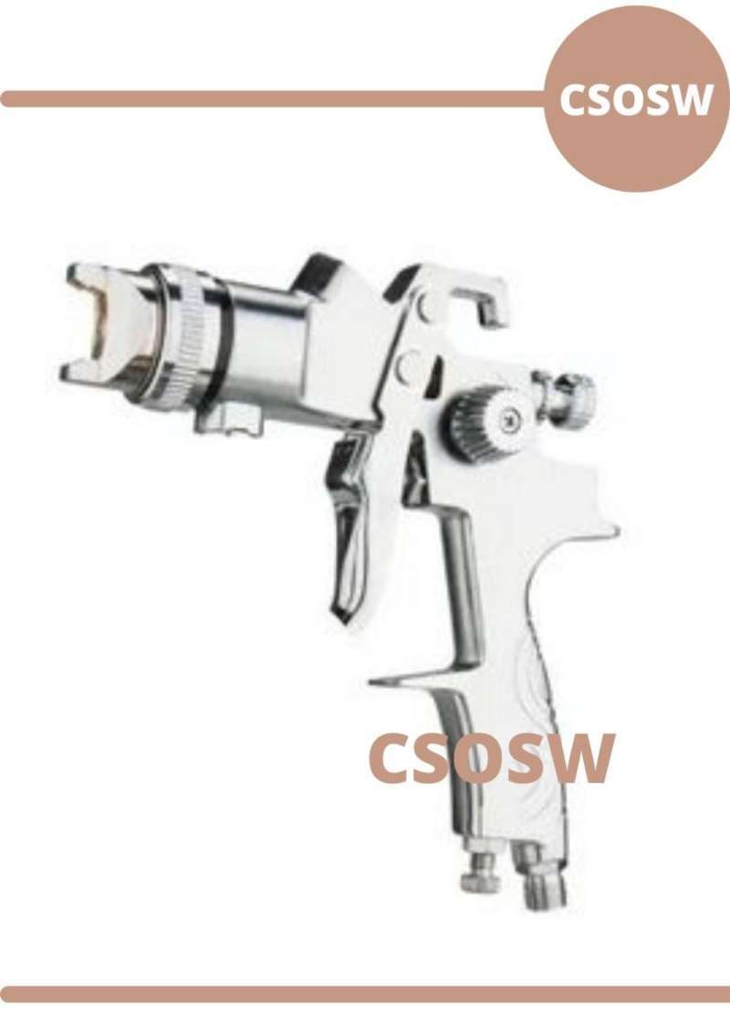 Jual Krisbow Spray Gun High Volume Low Pressure Without Cup 1.4 Mm di ...