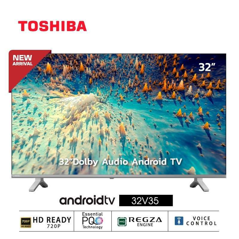 Promo Led Tv 32 Inch Toshiba 32v35kp 32-v35kp Smart Tv Android 9.0 Full ...