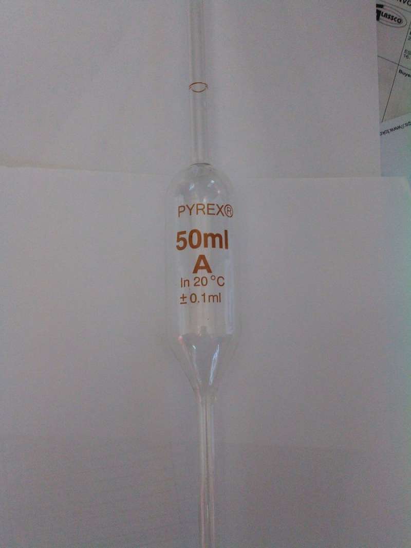 Promo Pipet Gondok / Pipet Volume 50 Ml Pyrex - Class A Diskon 10% Di ...