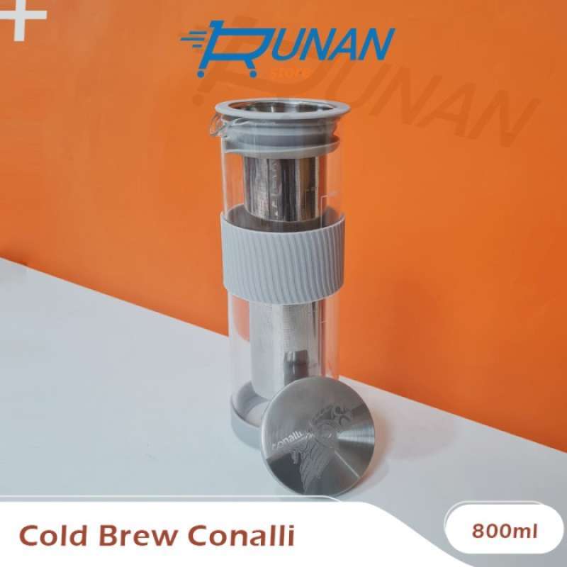 Promo Botol Cold Brew Portable Conalli 800Ml Tea Infuser Botol Teh Es ...
