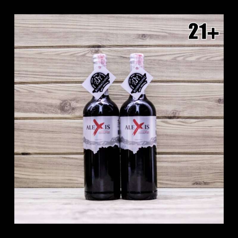 Promo Paket 2 Alexis Anggur Merah 600ml - Anggur Beverages ...