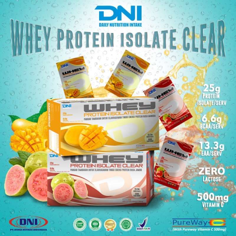 Jual Dni Whey Protein Clear 525 Grams Di Seller Anes Medika Center ...