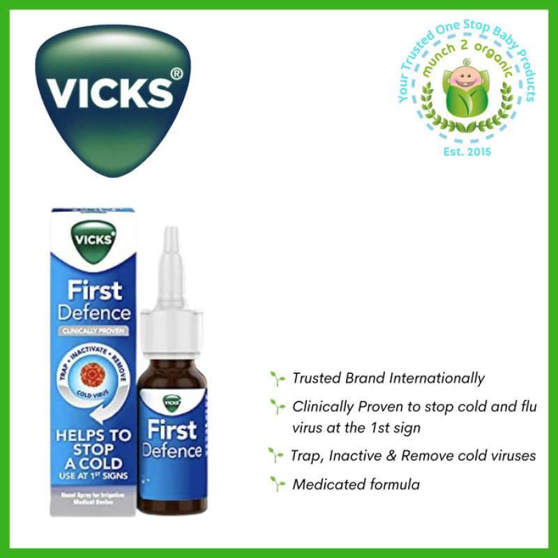 Promo Vicks First Defence Nasal Spray 15ml Diskon 33% di Seller Anes ...