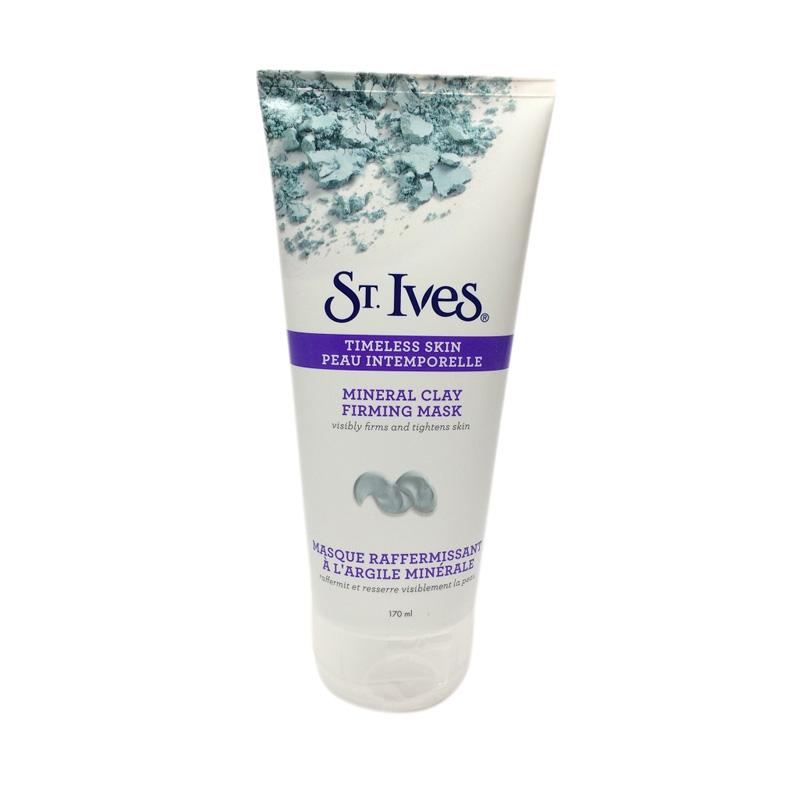 Jual St. Ives Timeless Skin Mineral Clay Firming Mask [170 mL] di ...