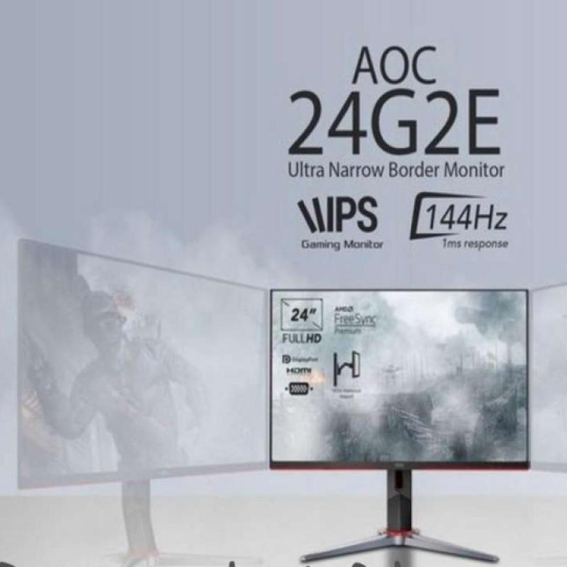 Jual Promo Aoc 24G2E 24 Inch - Fhd Ips 144Hz 1Ms Hdmi Dp Freesync ...