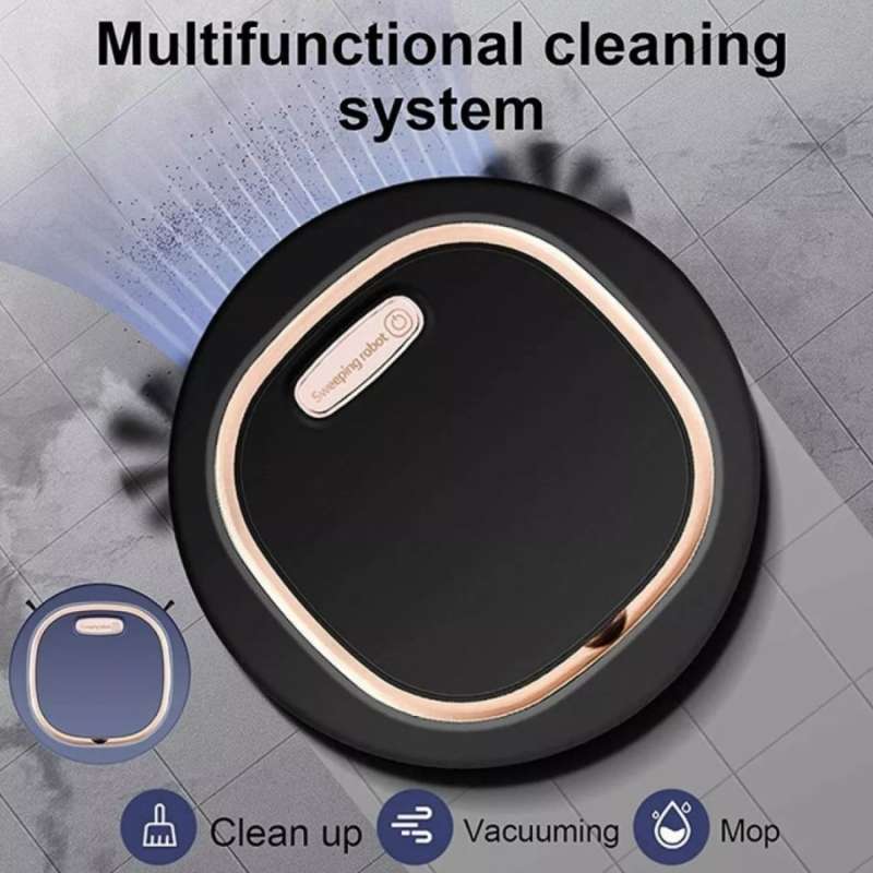 Jual 3 IN 1 Smart Robot Vacuum Cleaner Auto Cleaning Mopping Floor di ...