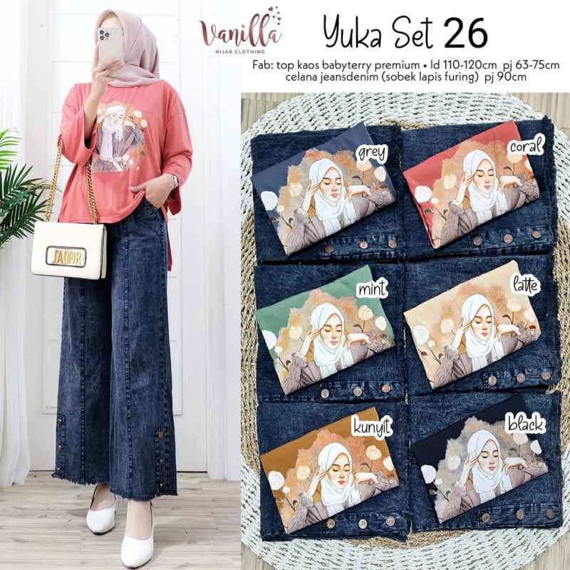 Jual Pakaian YUKA SET 26 By VANILLA 21/9 di Seller Isabel Women Fashion - Kab. Sukoharjo, Jawa ...