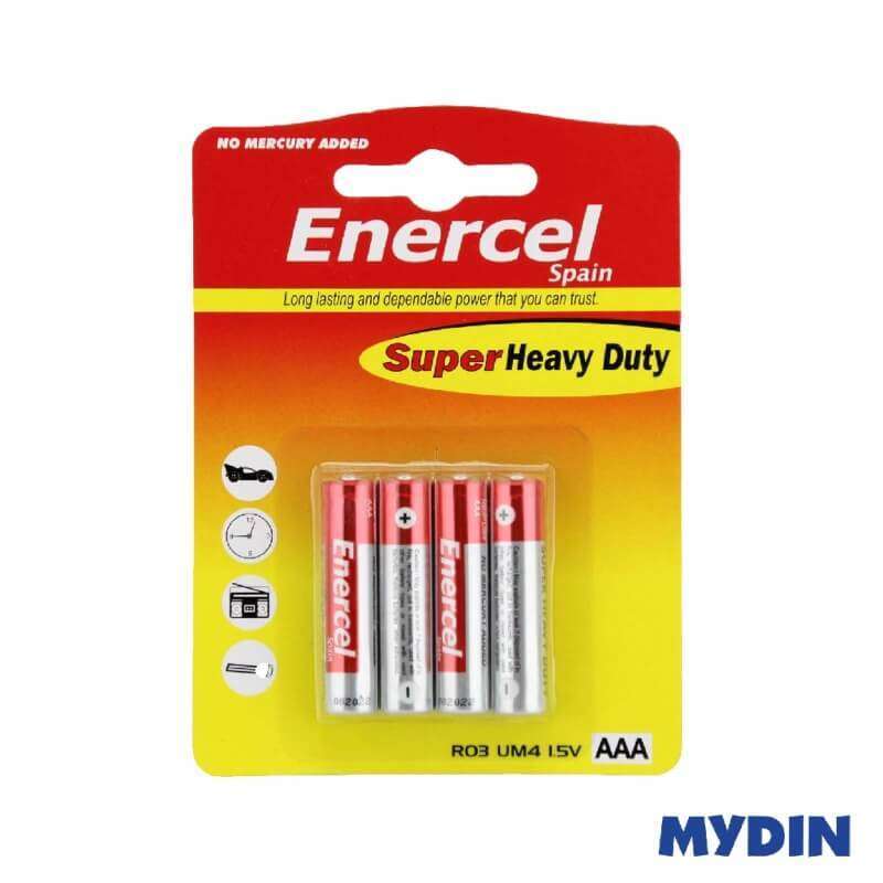 Jual Enercel Battery Heavy Duty R03P-4B AAA Card - Malaysia 5489970 di ...