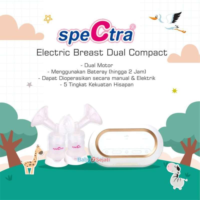 Jual Spectra Dual Compact Pompa Asi Spectra Dual Compact Hospital Grade ...