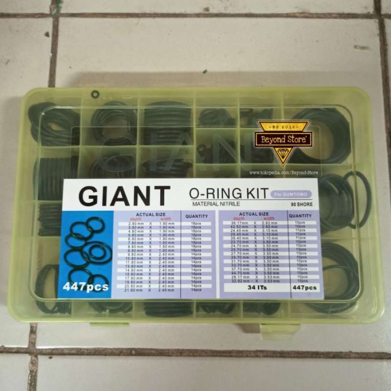 Jual Oring Kit SUMITOMO Oring Set Box Giant di Seller SWEET SHOP ...