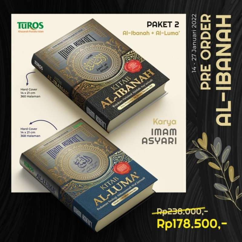Jual Paket Bundling Buku Kitab Al-Ibanah di Seller Jbbookstore - Kota ...