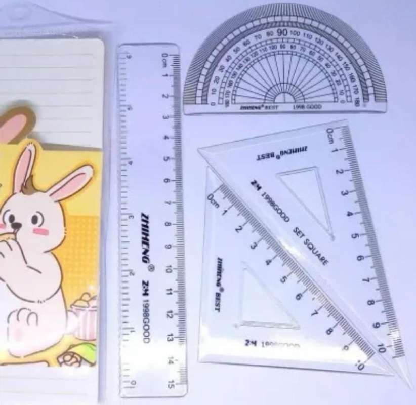 Jual Rol/Penggaris set 15 cm (isi 4 psc) di Seller Toko Pieter Center ...