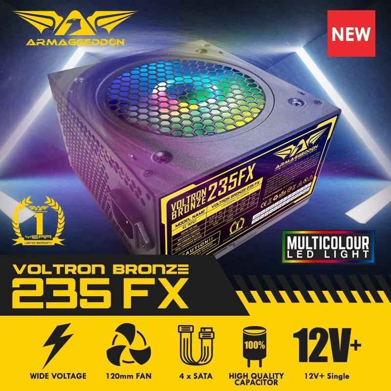 Jual Power Supply Armageddon Voltron Bronze 80+ 235f Watt Pure Di ...
