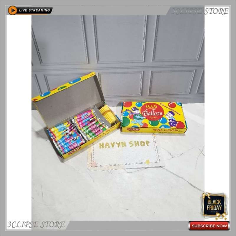 Jual Balon Aaa Isi 32Pc Balon Tiup Balon Odol Balon Jadul di Seller ...